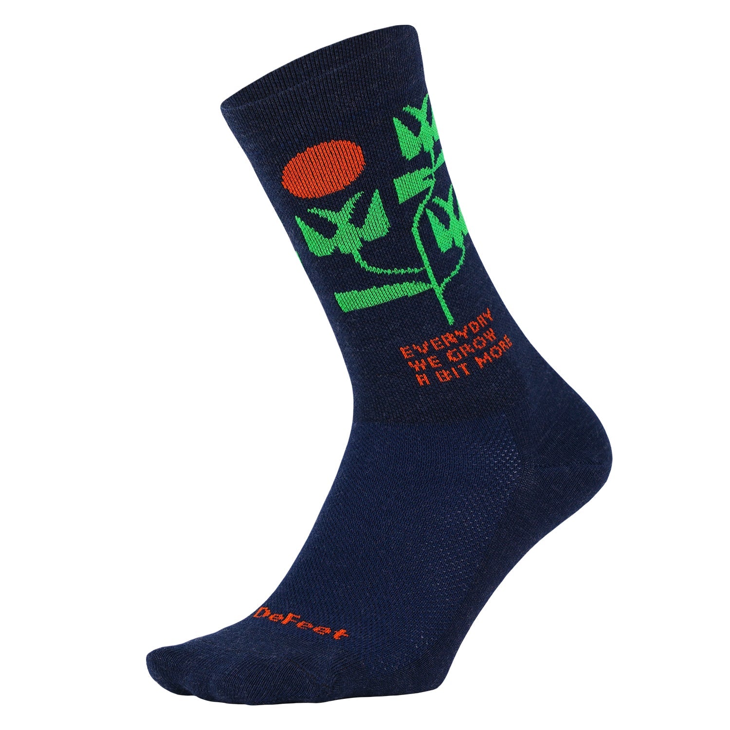 Wooleator 6" Steve Wolf Grow | Merino Wool | DeFeet Socks