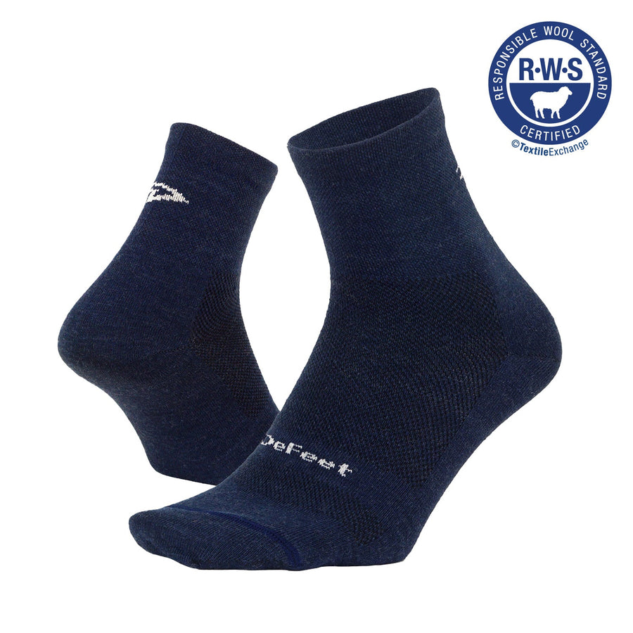 Wooleator Pro 3" D-Logo | Merino Wool | DeFeet Socks
